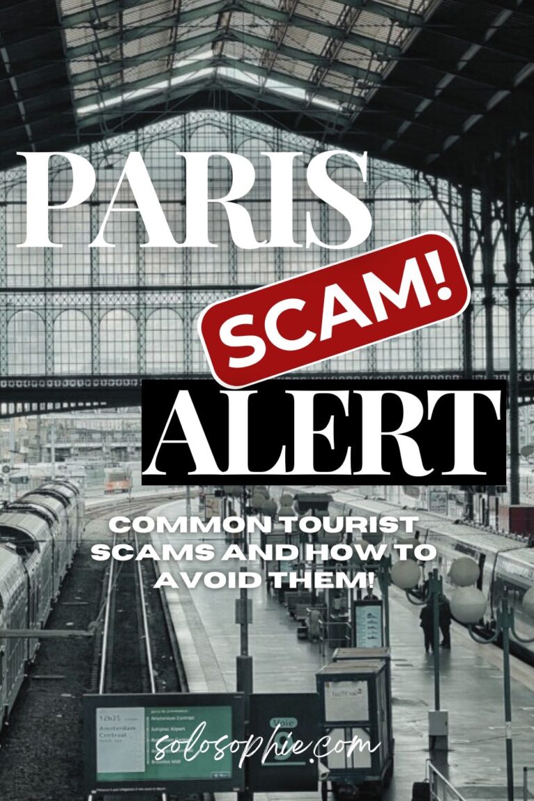 How to Avoid Common Tourist Paris Scams & Pickpockets | solosophie