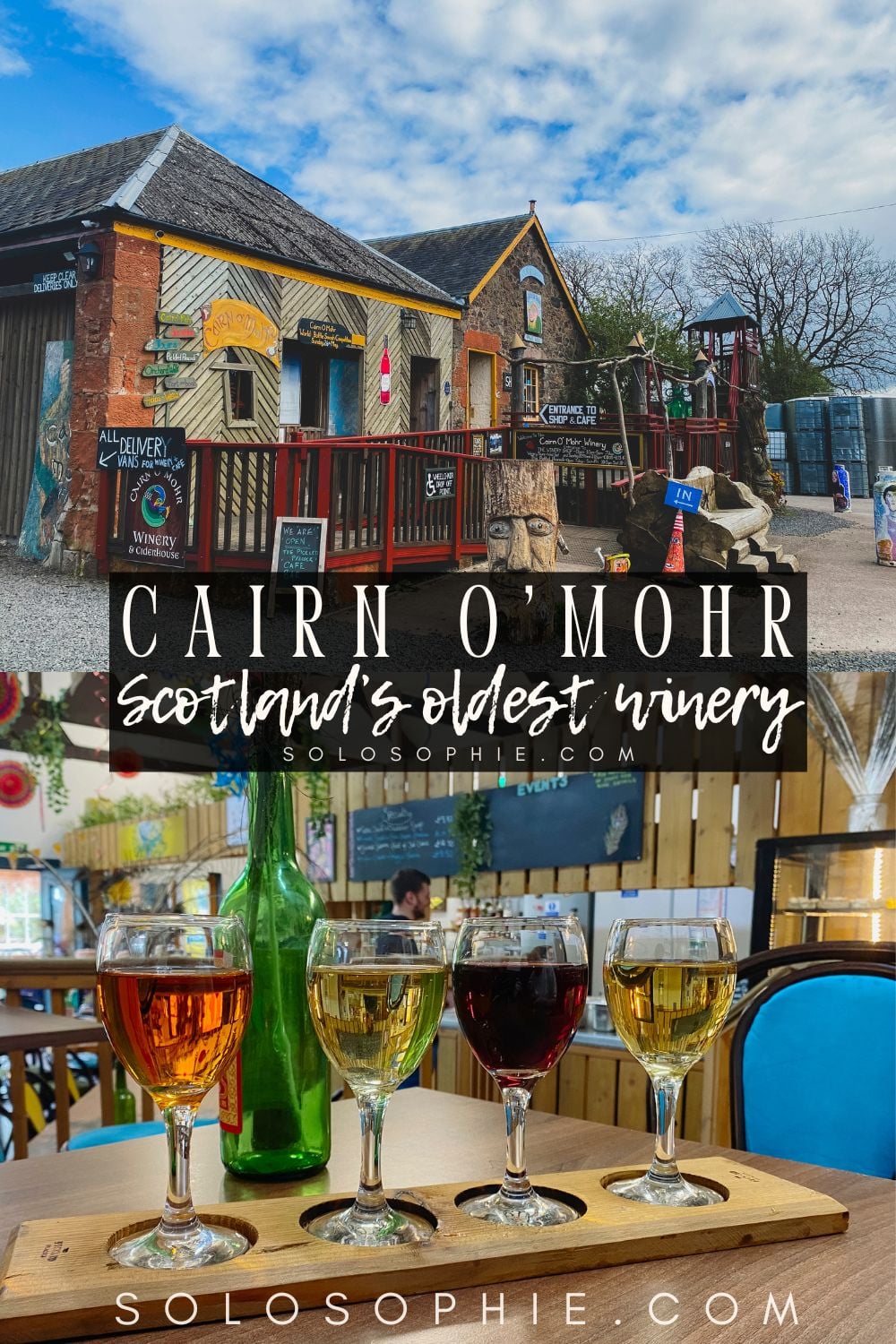 Sampling Scottish Wine: Fruit Wine in Edinburgh, Scotland | solosophie