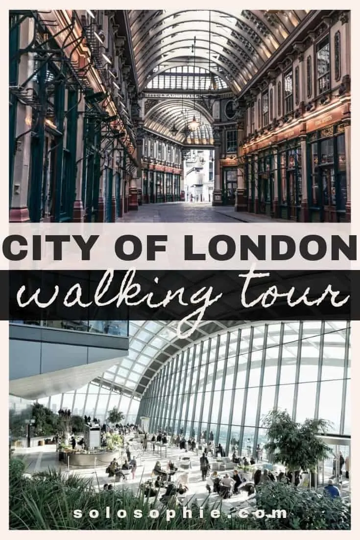 Self Guided London Walking Tour: History & Culture Itinerary | solosophie