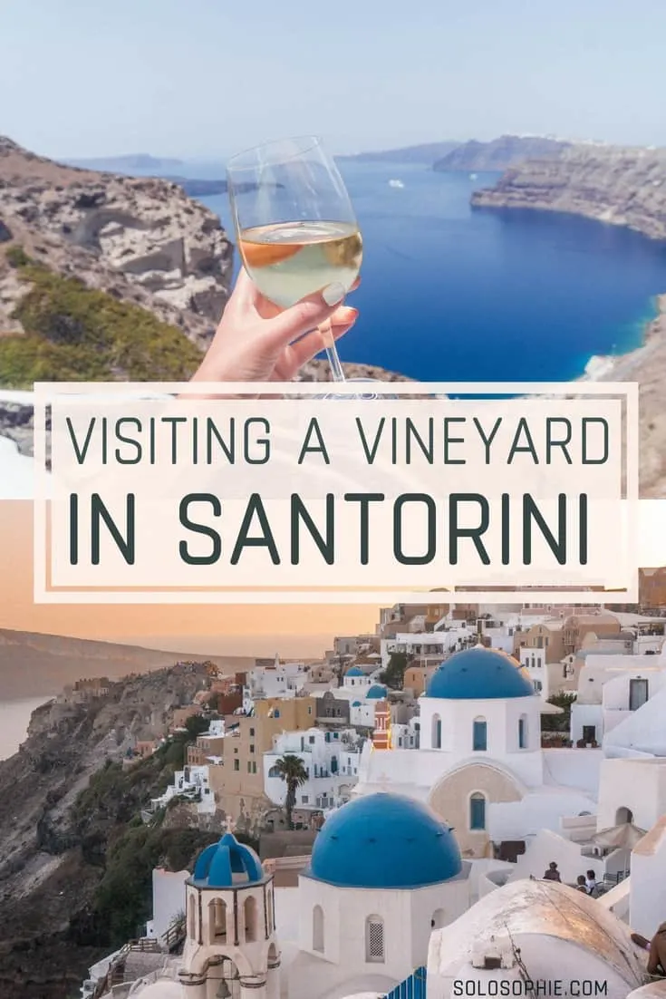 Venetsanos Winery: Visiting a Vineyard in Santorini | solosophie