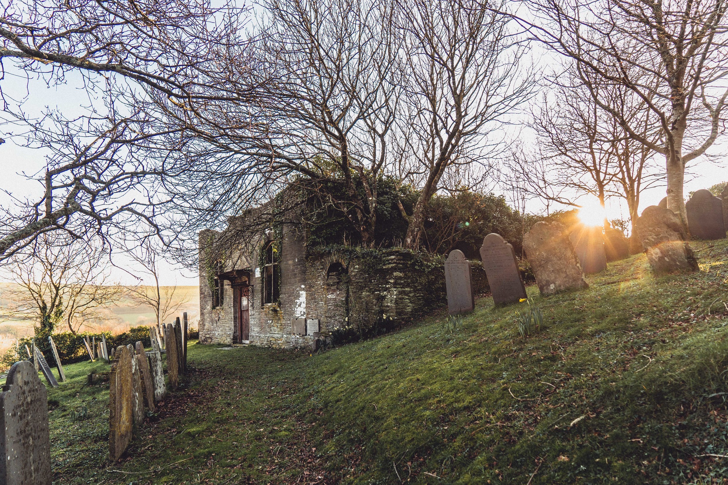 The Ruins of an Abandoned Chapel at Ford, South Devon | solosophie
