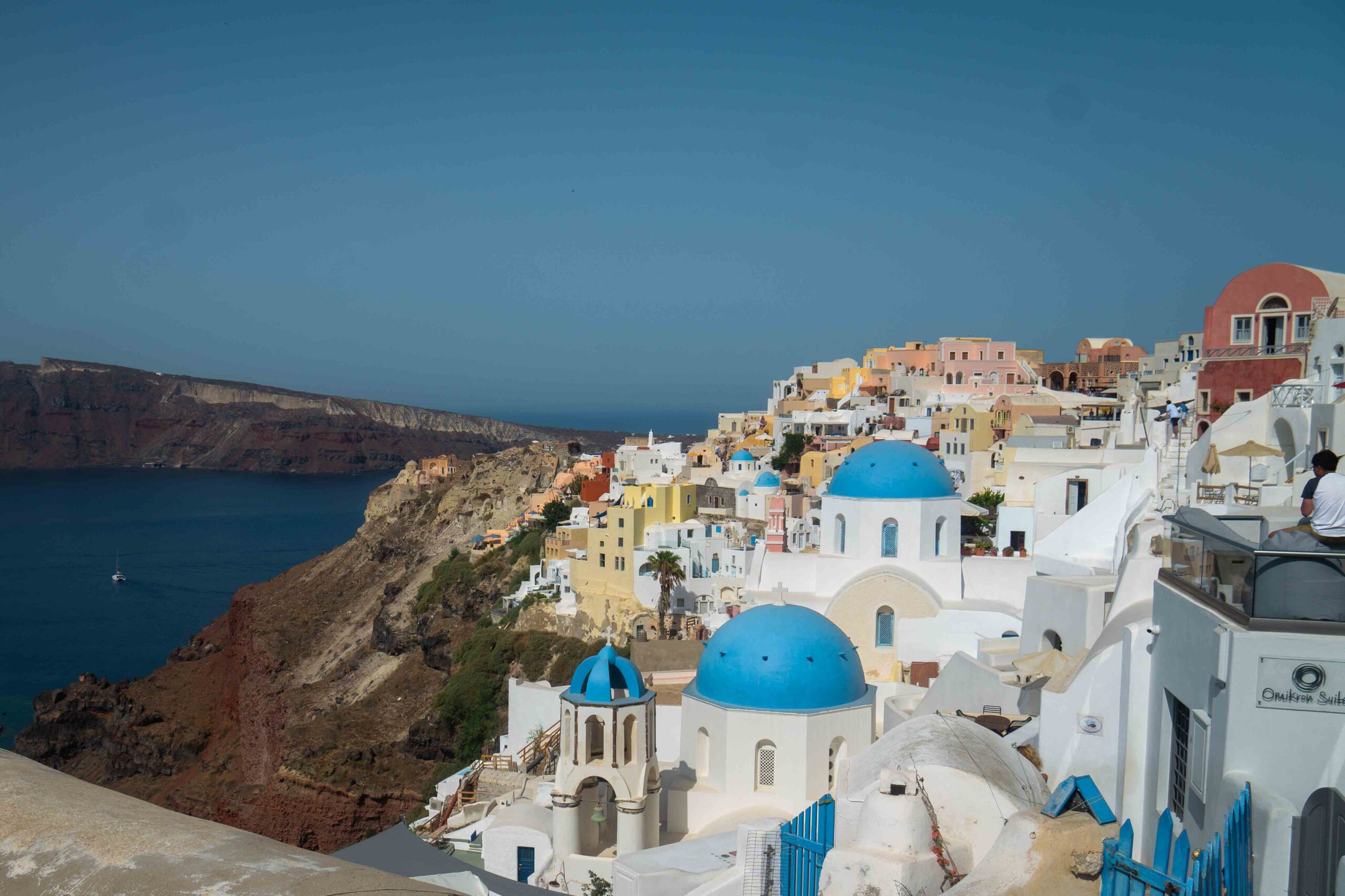 Where to Find the Blue Domes of Santorini (Anastasi Church) | solosophie