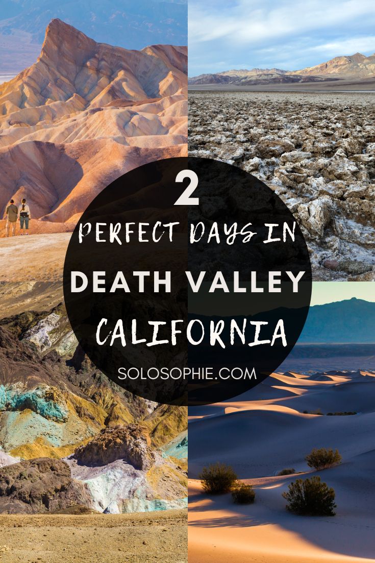 The Perfect 2 Days in Death Valley Itinerary | solosophie