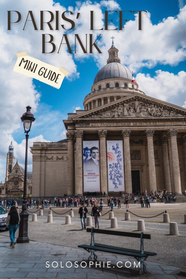 How to Spend an Afternoon on Paris' Left Bank | solosophie